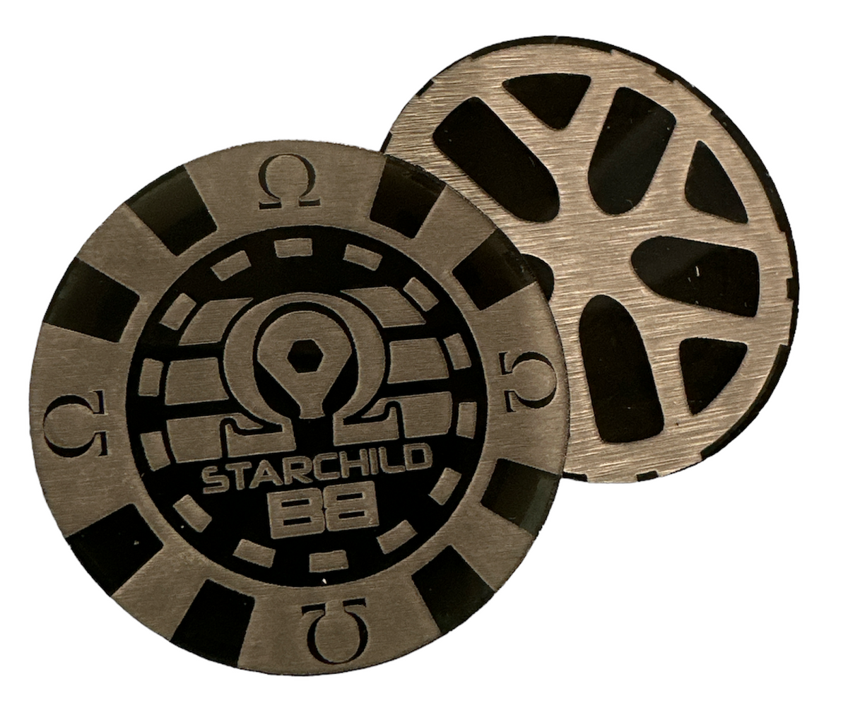 Starchild "Deep Space" Poker Chip – RobotsRuinedMyLife